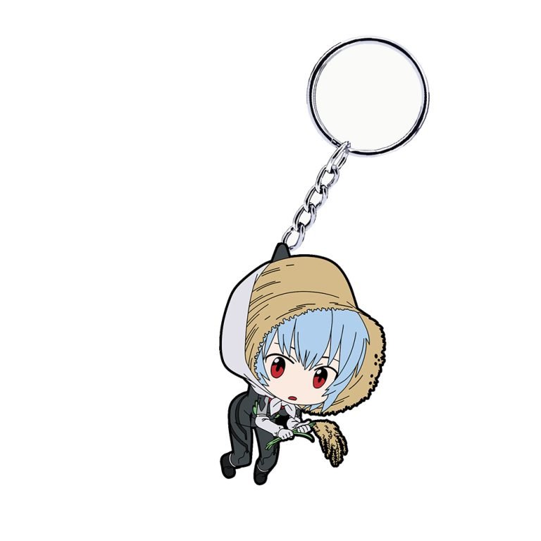 Evangelion Keychain, Ayanami Rei - Hakusuru Anime Clothing & Dakimakura
