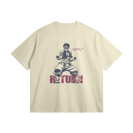 Akaza Heavyweight Oversized T-Shirt - Hakusuru Anime Streetwear & Anime ...